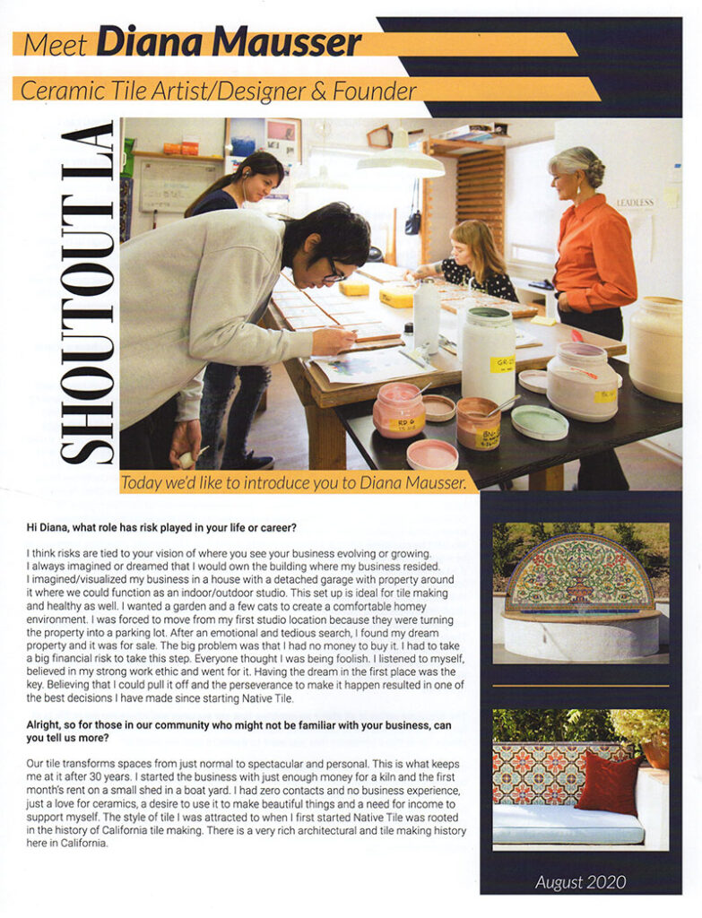 Recognition | Native Tile & Ceramics